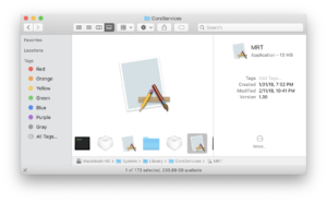 Apple Malware: Uncovering the Mysterious Removal (MRT) Tool Update