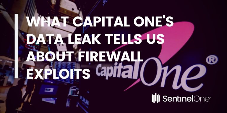 What Capital One's Data Leak Tells Us About Firewall Exploits