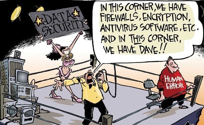 Threat Cartoon