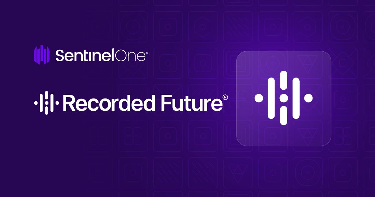 Featured Partner - Recorded Future | SentinelOne