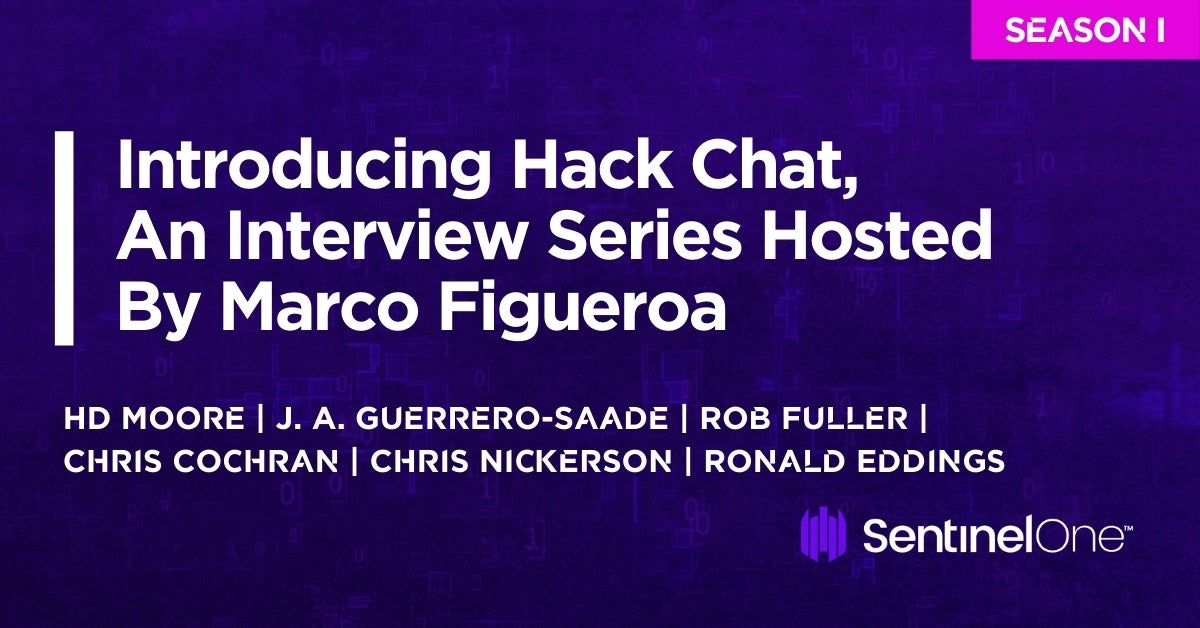 Introducing Hack Chat, An Interview Series Hosted By Marco Figueroa