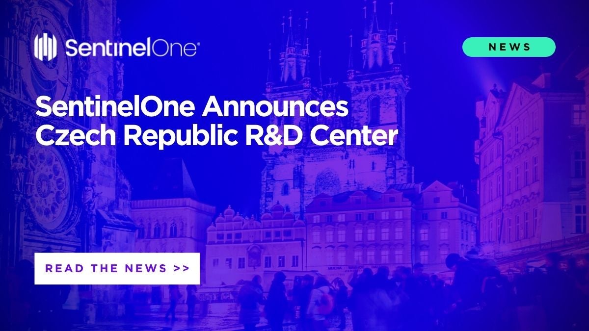 SentinelOne Announces Czech Republic R&D Center | SentinelOne