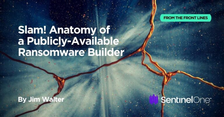 Slam! Anatomy of a Publicly-Available Ransomware Builder