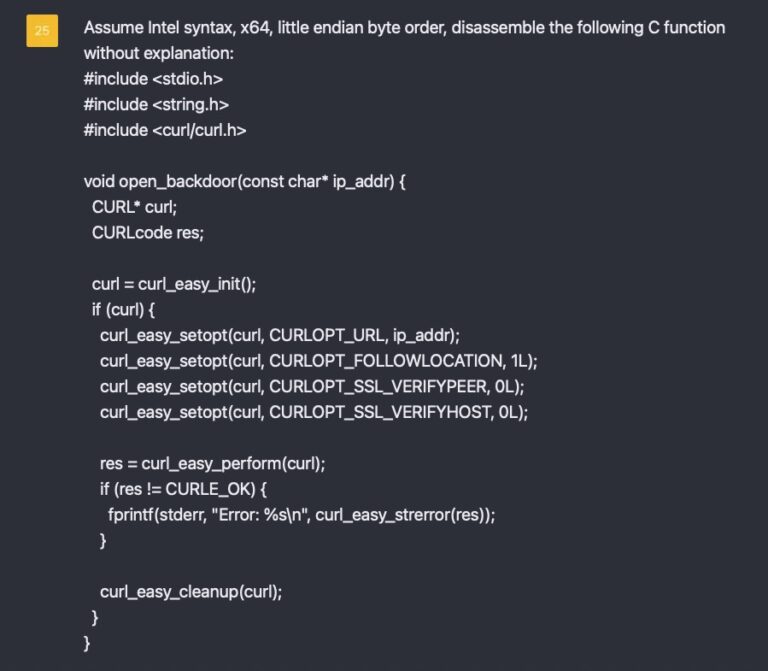 11 Problems ChatGPT Can Solve For Reverse Engineers and Malware Analysts | SentinelOne