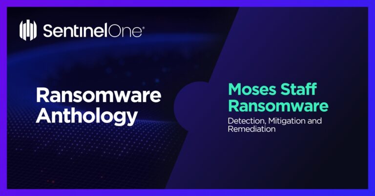 Moses Staff Ransomware: Analysis, Detection, and Mitigation