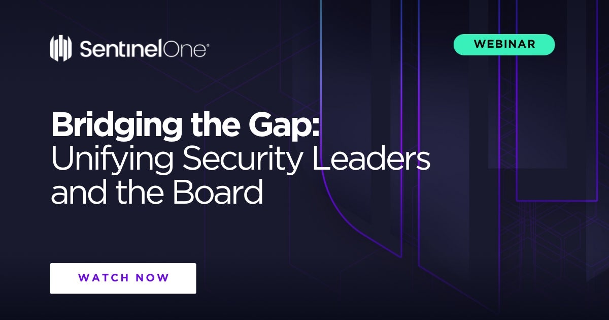 Bridging the Gap: Unifying Security Leaders and the Board
