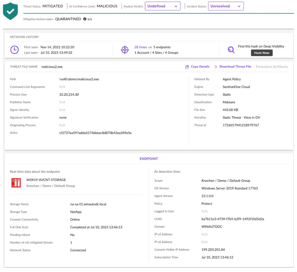 Announcing AI-Powered Threat Detection for NetApp