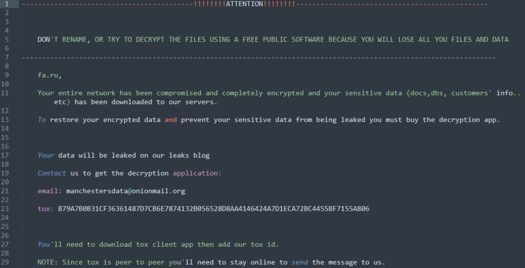 CrossLock Ransomware: Analysis, Detection, and Mitigation