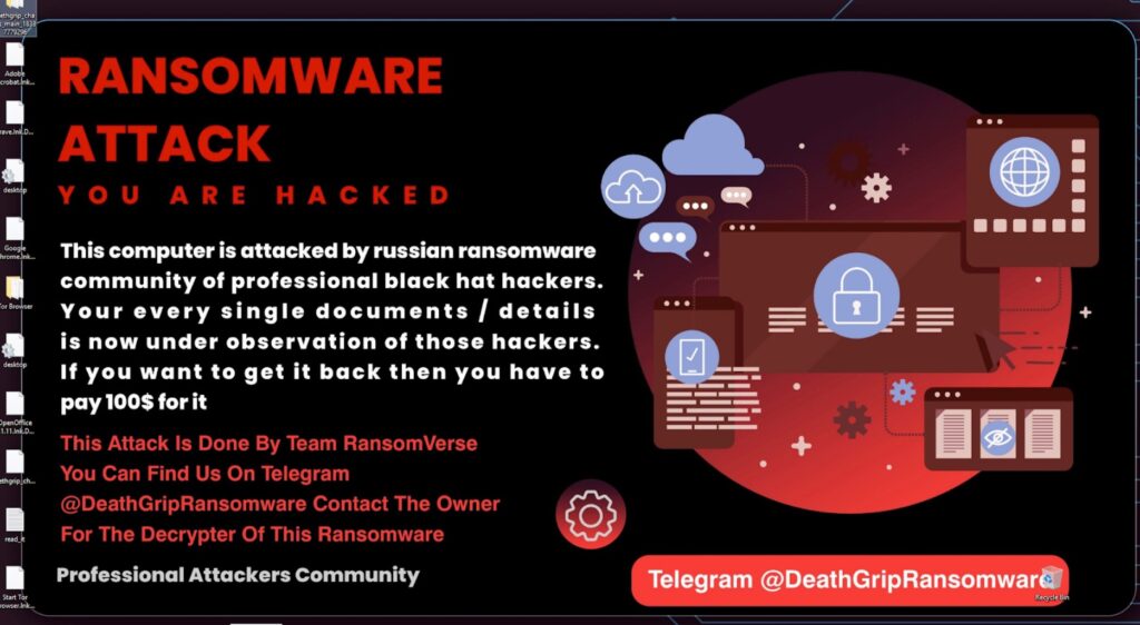 DeathGrip RaaS | Small-Time Threat Actors Aim High With LockBit ...