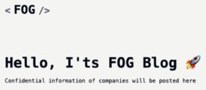 Fog Ransomware: In-Depth Analysis, Detection, and Mitigation