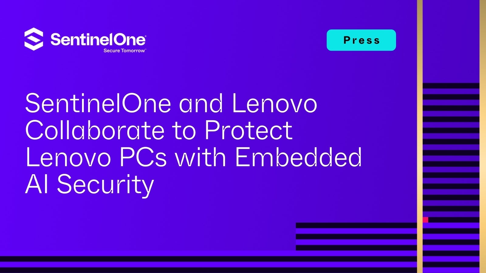 SentinelOne and Lenovo Collaborate to Protect Lenovo PCs with Embedded ...