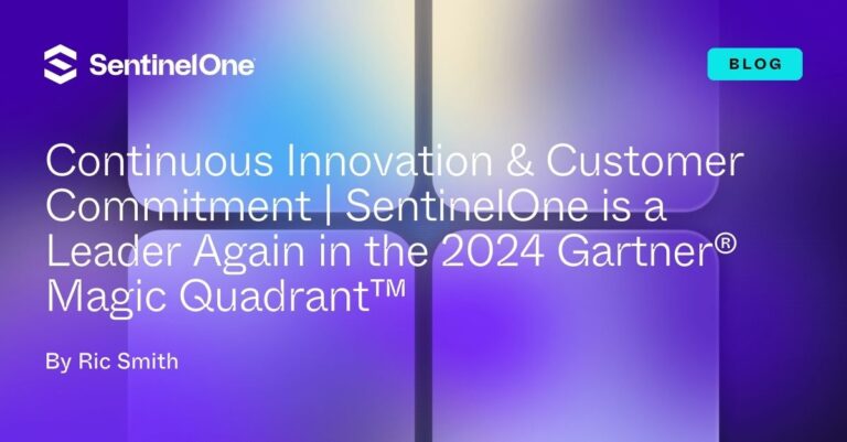 Continuous Innovation & Customer Commitment | SentinelOne is a Leader ...