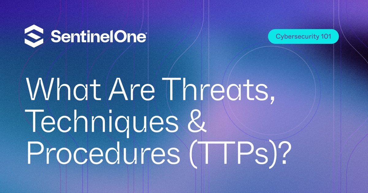 What Are Threats, Techniques & Procedures (TTPs)?