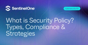 What is Security Policy? Types, Compliance & Strategies