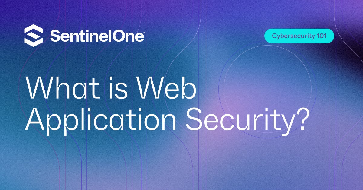 What is Web Application Security? | SentinelOne