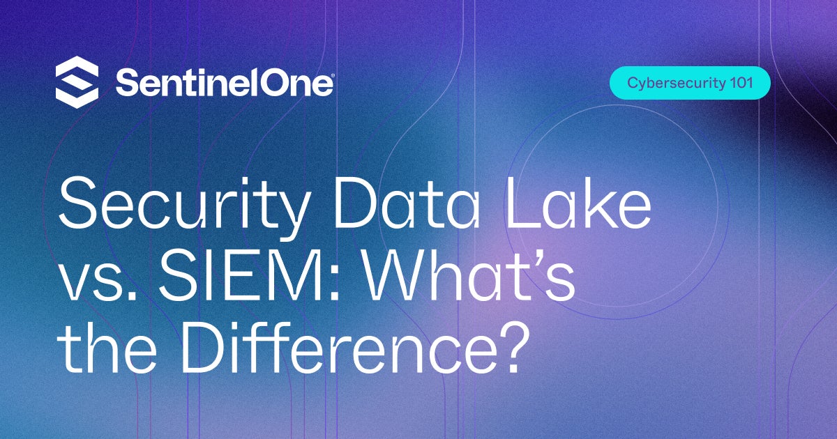 Security Data Lake vs SIEM: What’s the Difference?