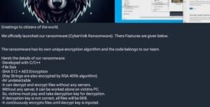CyberVolk | A Deep Dive into the Hacktivists, Tools and Ransomware ...