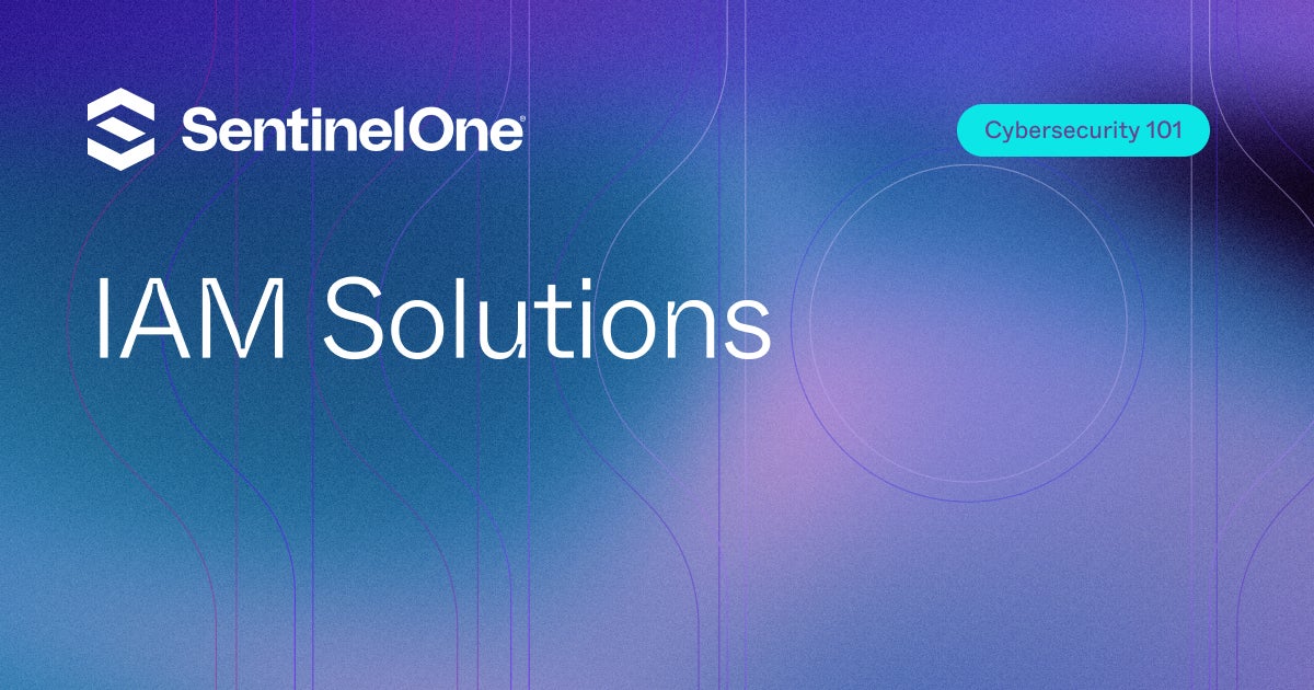 Top 7 IAM Solutions for 2025 | SentinelOne
