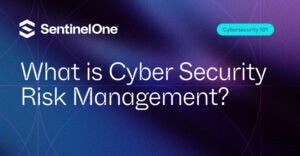 What is Cyber Security Risk Management?