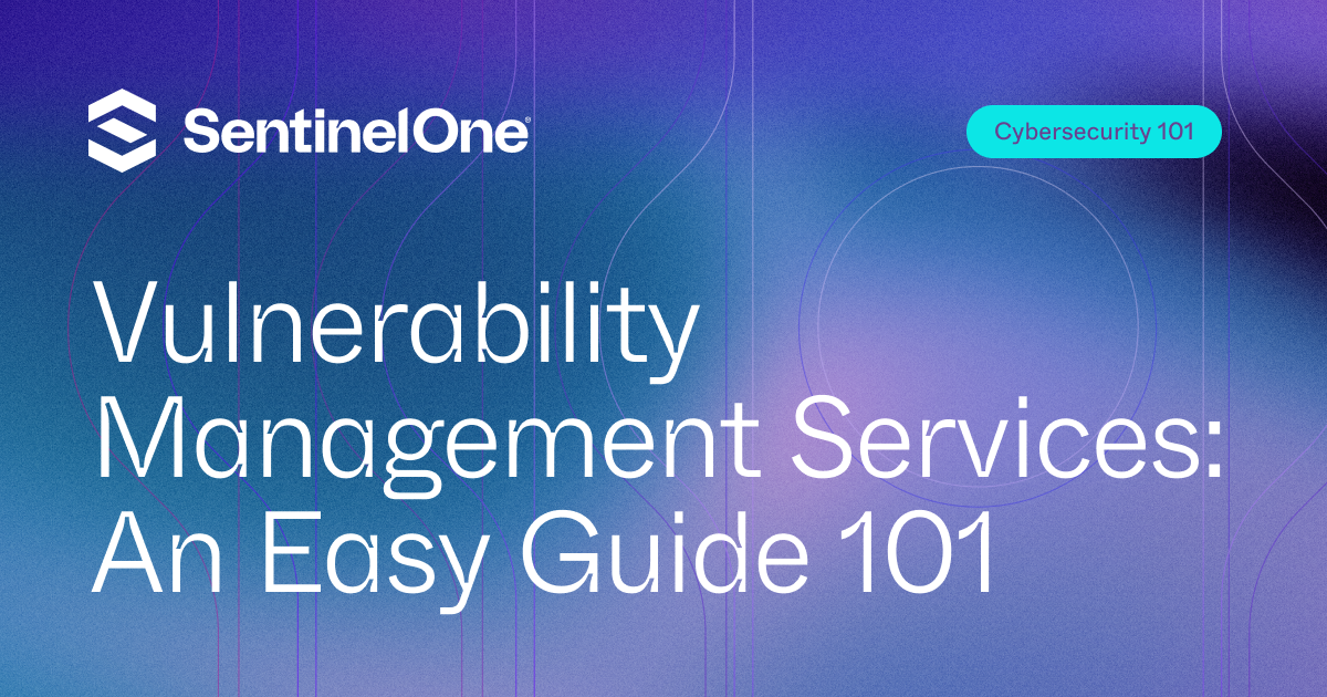 Vulnerability Management Services: An Easy Guide 101 | SentinelOne