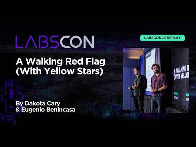 LABScon24 Replay | A Walking Red Flag (With Yellow Stars) | Cary ...