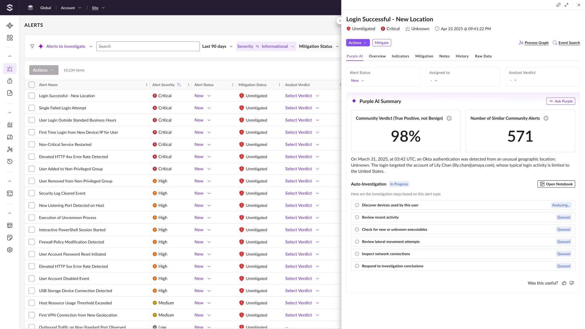 Agentic Cyber Defense Defined | The Purple AI Athena Release