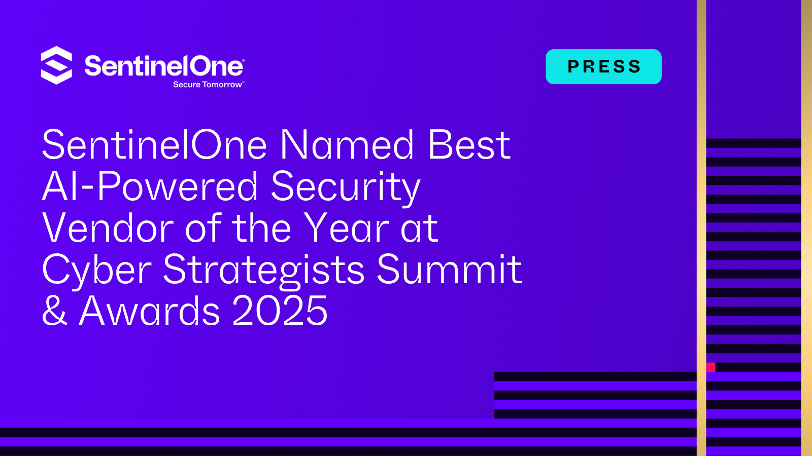 SentinelOne Named Best AI-Powered Security Vendor of the Year at Cyber ...
