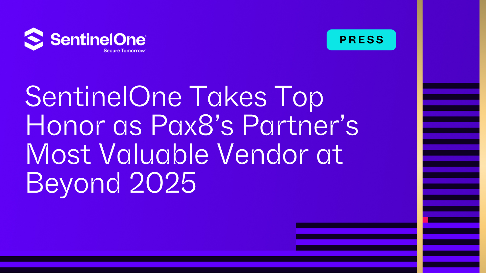 SentinelOne Takes Top Honor as Pax8’s Partner’s Most Valuable Vendor at ...