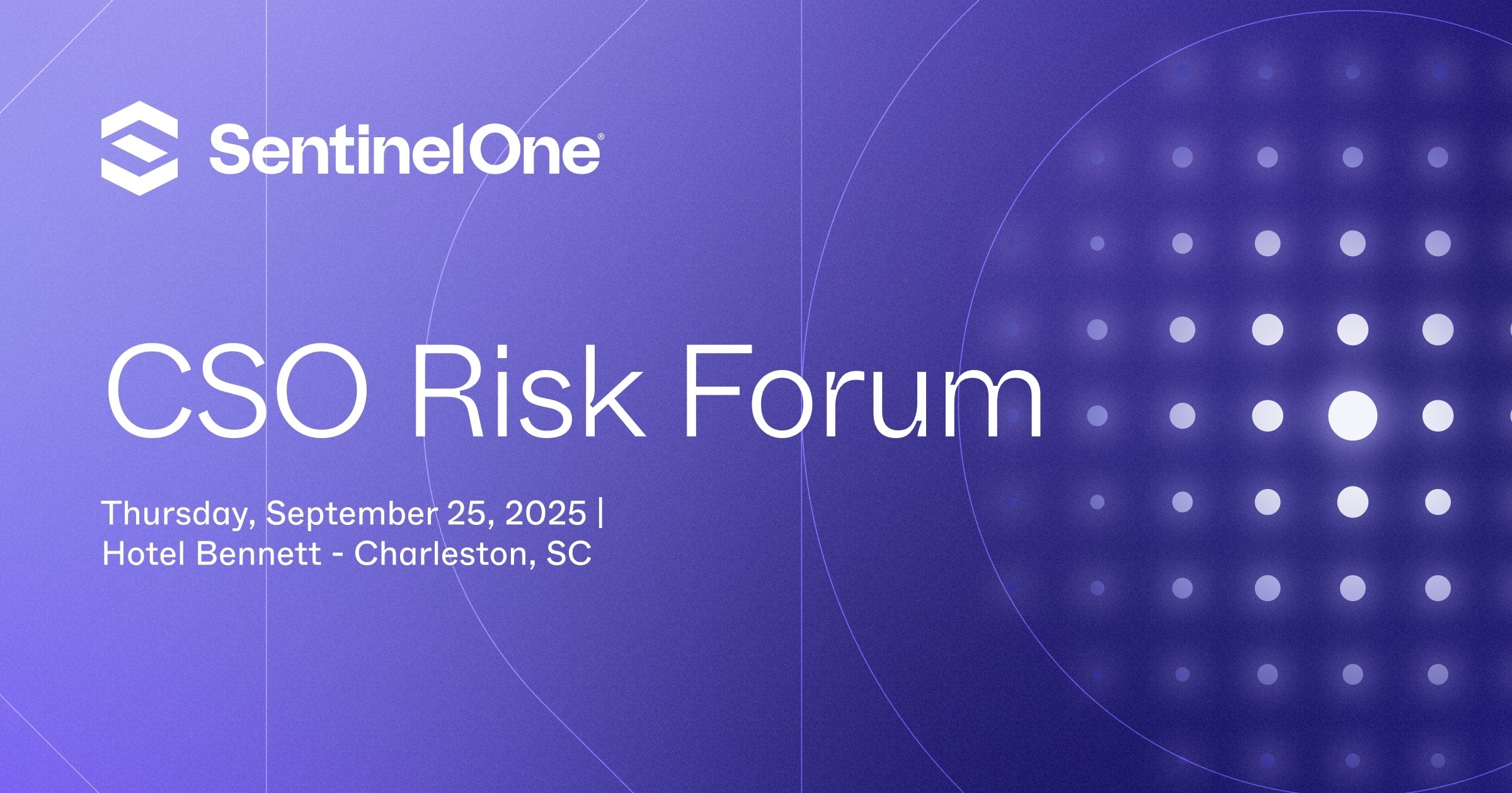 CSO Risk Forum | SentinelOne