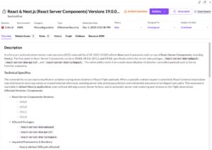 From React to Remote Code - Protecting Against the Critical React2Shell RCE Exposure