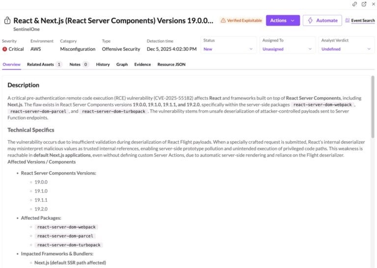 From React to Remote Code - Protecting Against the Critical React2Shell ...