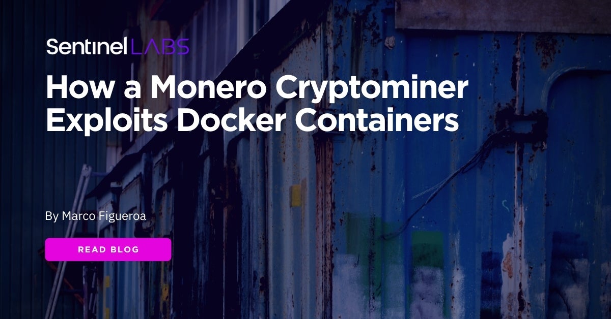 Caught in the Cloud | How a Monero Cryptominer Exploits Docker ...